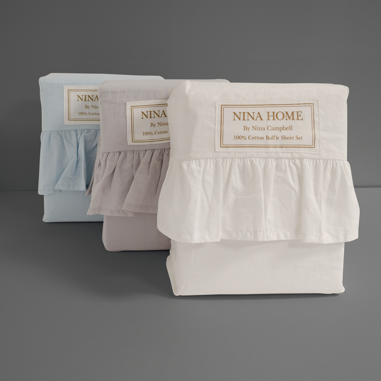 Ruffle Sheet Set Packaging - aaronclazar