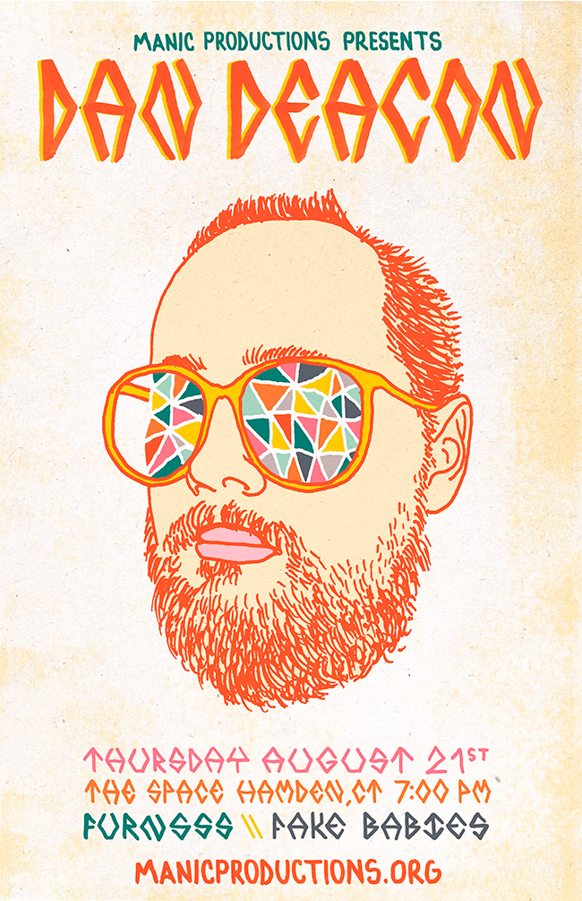 Manic Productions Posters - Matt Bourque Design