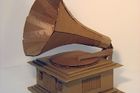 Cardboard Phonograph - Athena Chow