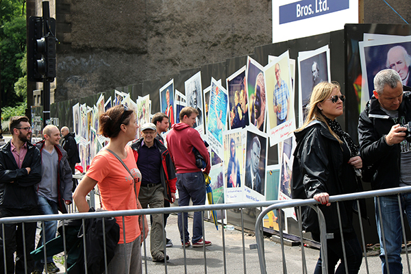 University of Glasgow Hoarding - Nomad RDC