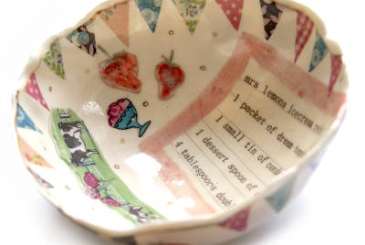 Ceramic Wedding Cake - Jill Maguire Ceramics