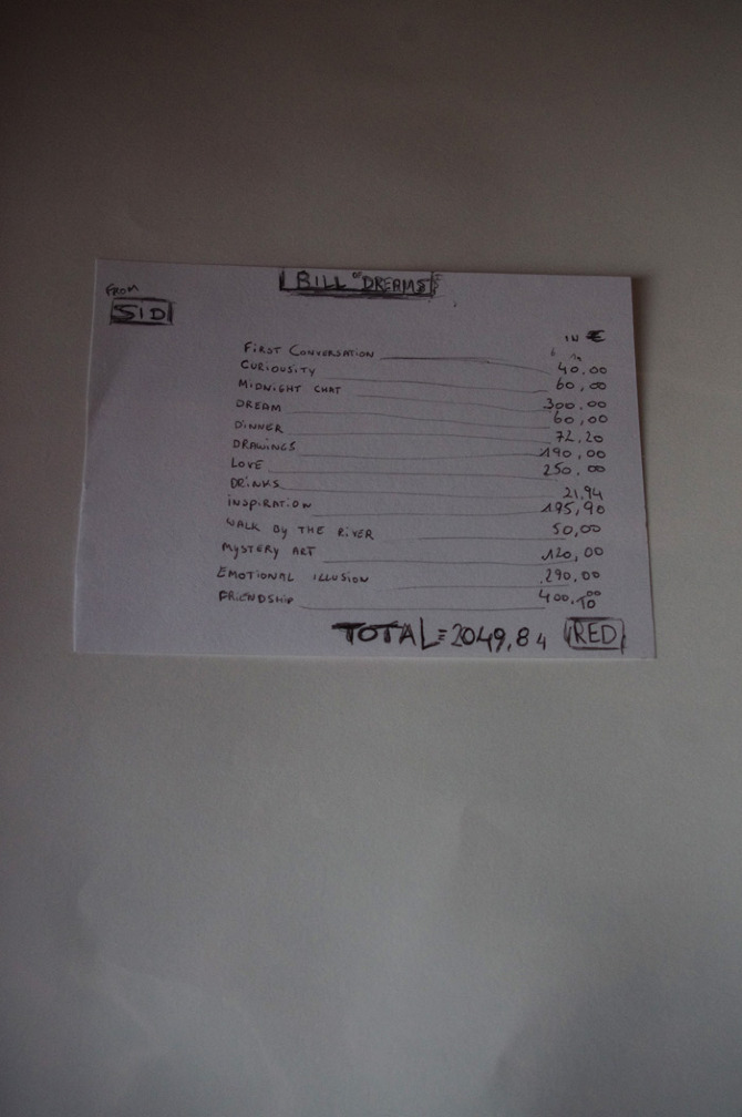 RECEIPT PROJECT(2010-2011) - RED PIG FLOWER