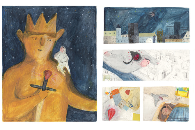 The Happy Prince - Illustrations by Maisie Paradise Shearring