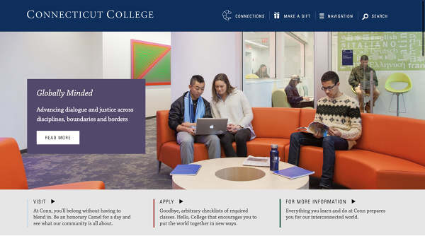 Connecticut College Homepage - Angeline Marie Johnston