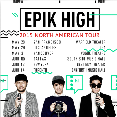 EPIK HIGH TOUR - Sarahlim