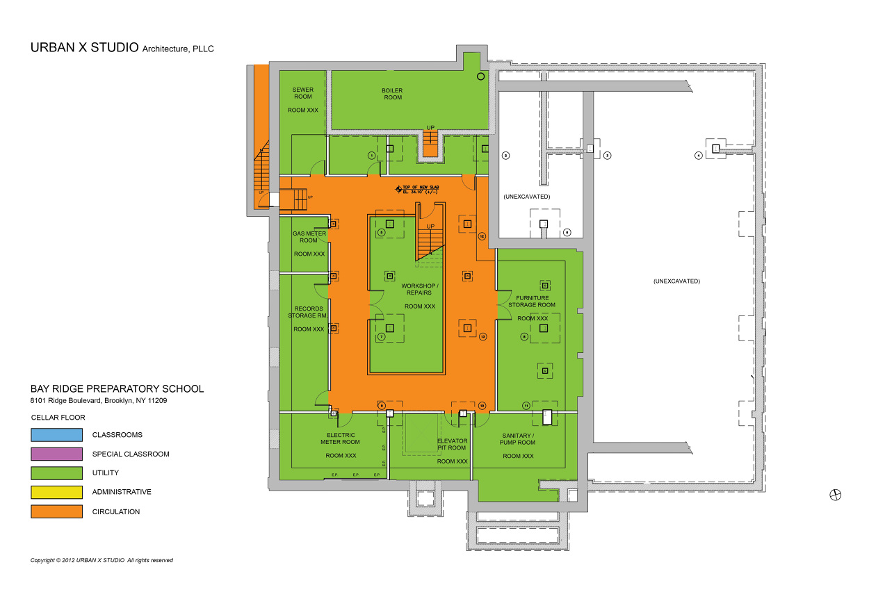 Bay Ridge Preparatory School - Study - Urban X Studio Architecture, PLLC