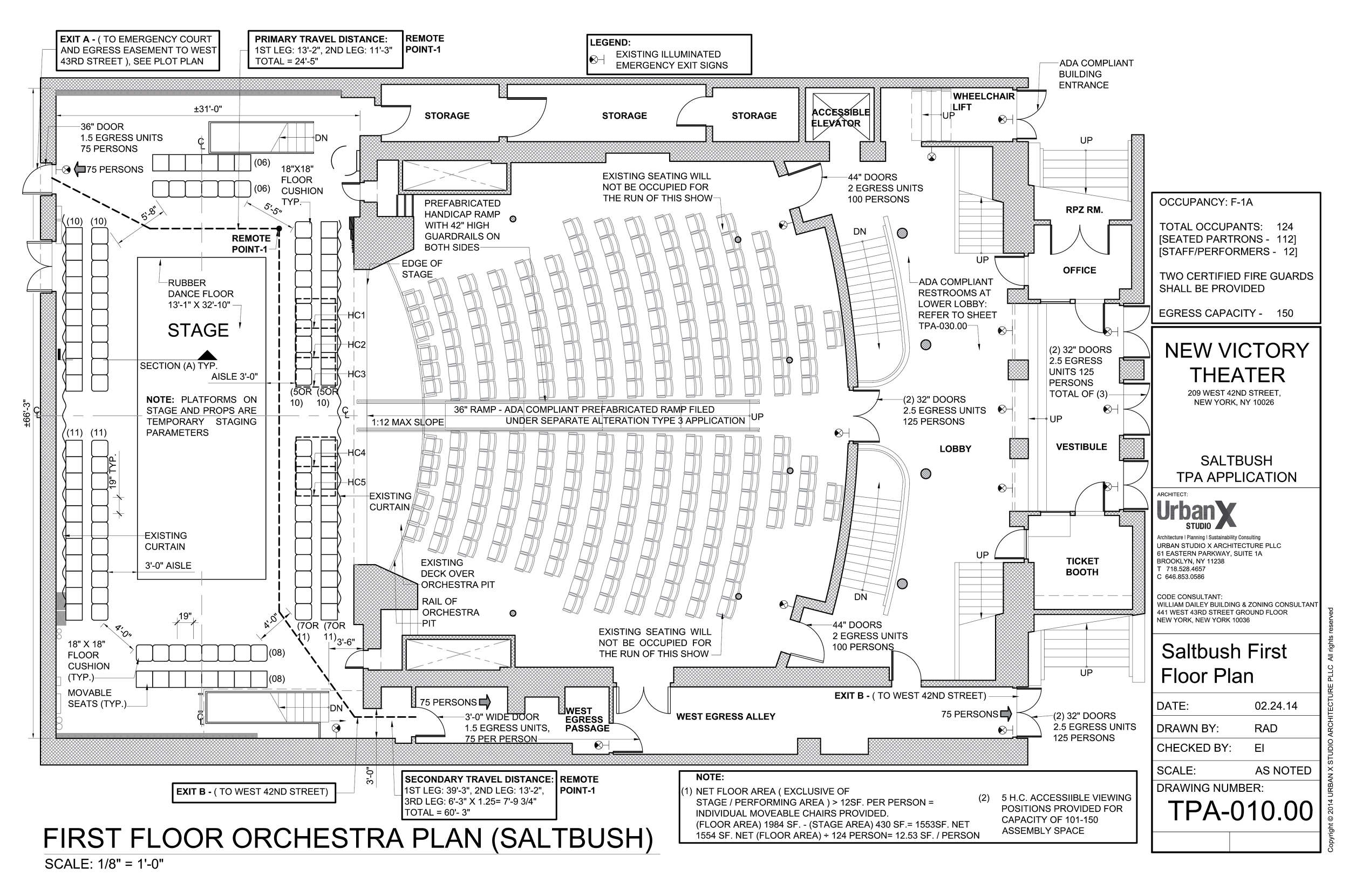 The New Victory Theater - Urban X Studio Architecture, PLLC
