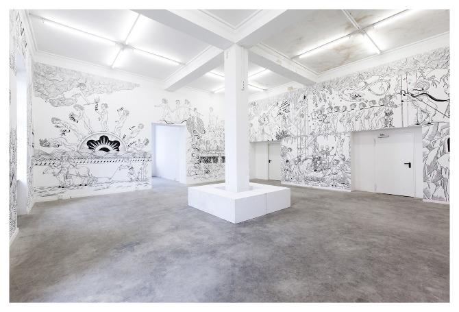 bemalte Wände von David Schiesser - Christian Engels Photography