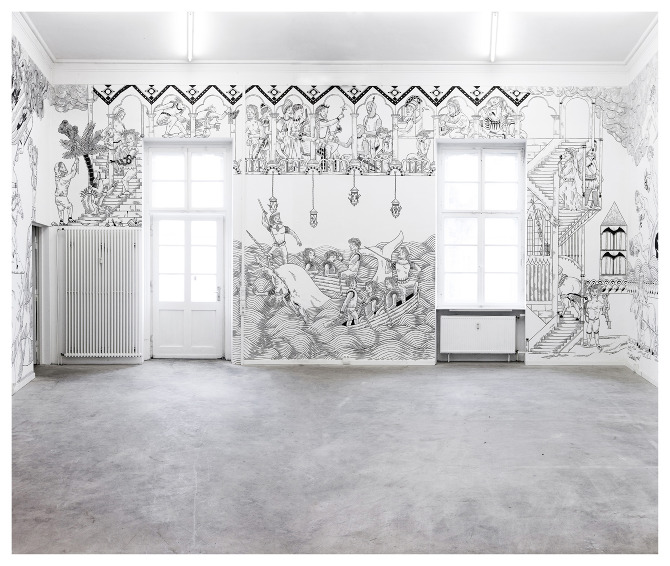 bemalte Wände von David Schiesser - Christian Engels Photography