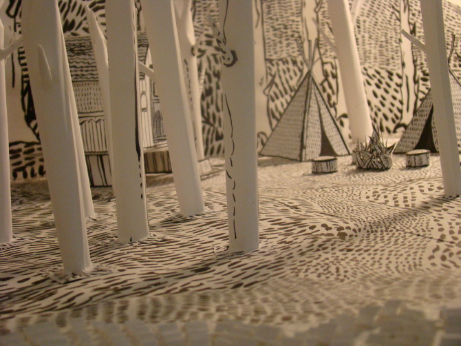 'A Paper Forest' Eccentricities & Obsessions Exhibition - Ellen Leber ...