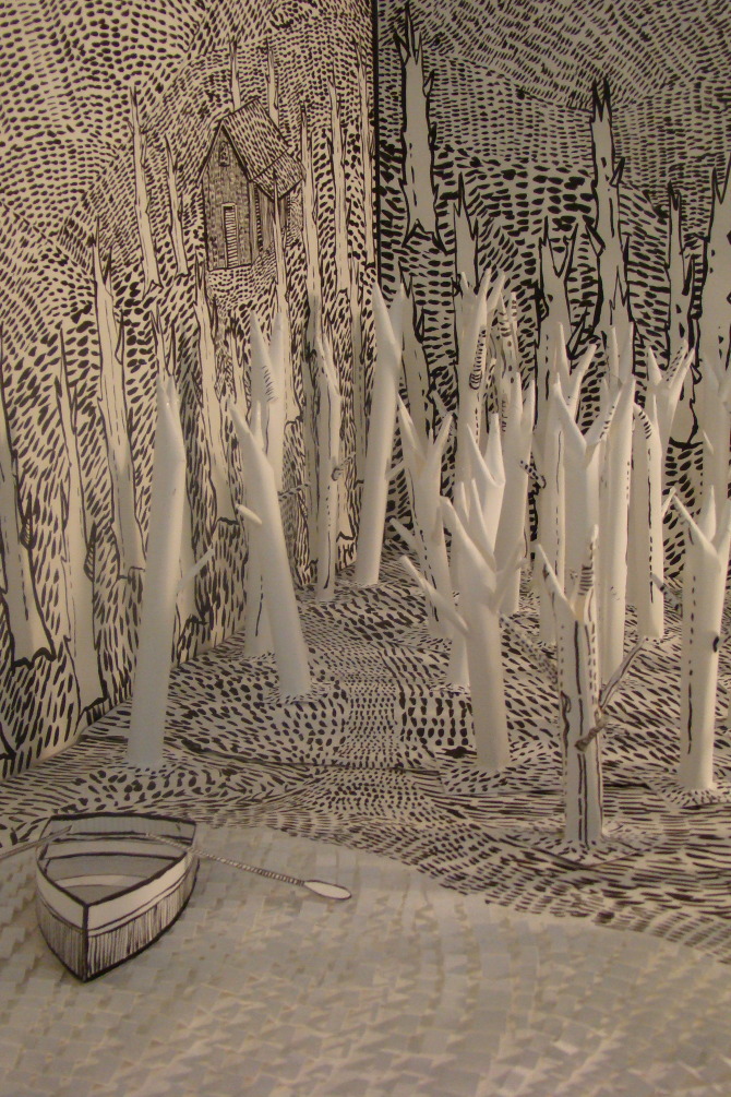 'A Paper Forest' Eccentricities & Obsessions Exhibition - Ellen Leber ...