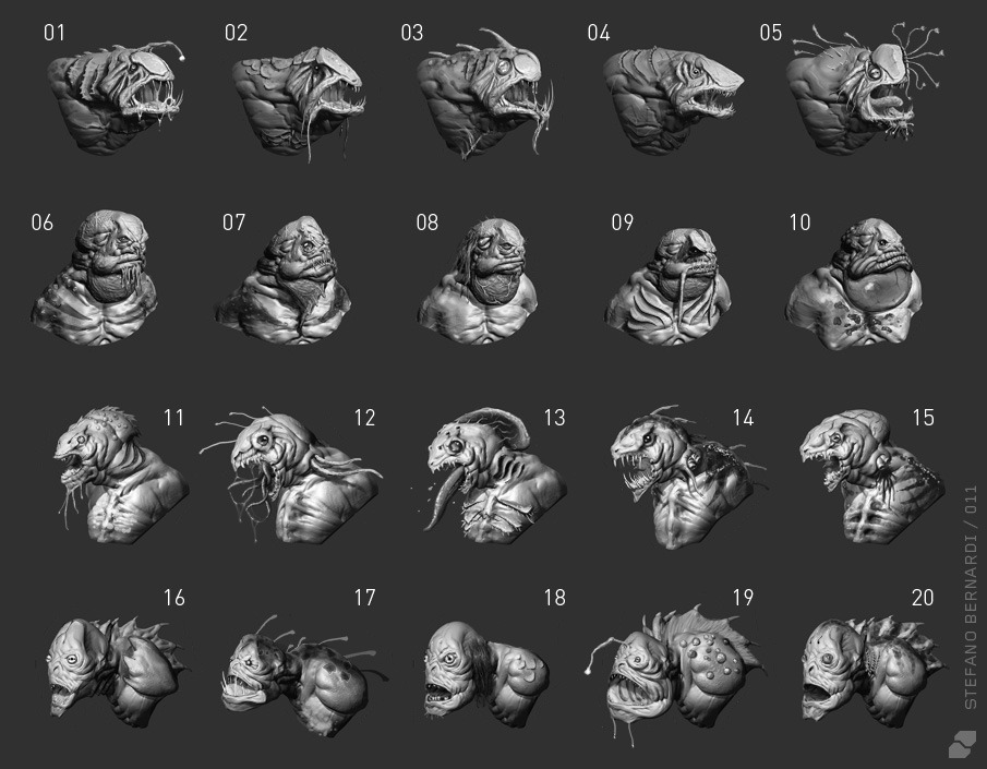 Deep One - Stefano Bernardi - 3D Artist