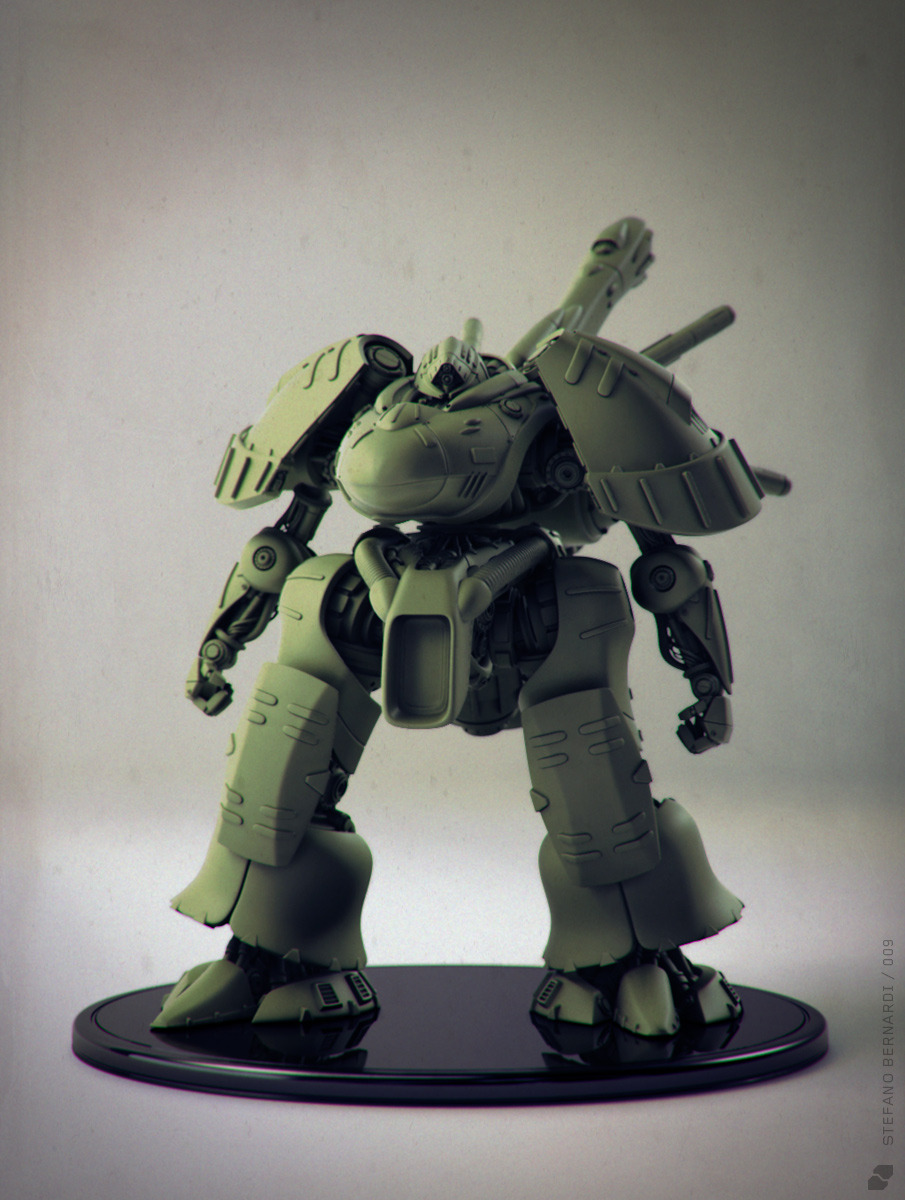 Heavy Mech - Stefano Bernardi - 3D Artist