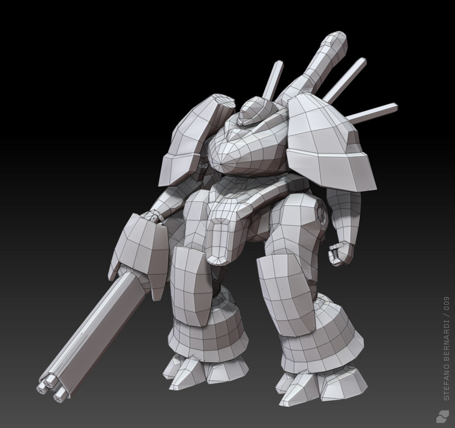 Heavy Mech - Stefano Bernardi - 3D Artist