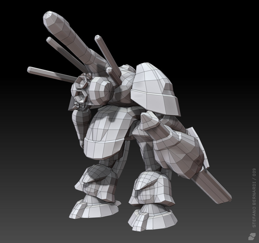 Heavy Mech - Stefano Bernardi - 3D Artist