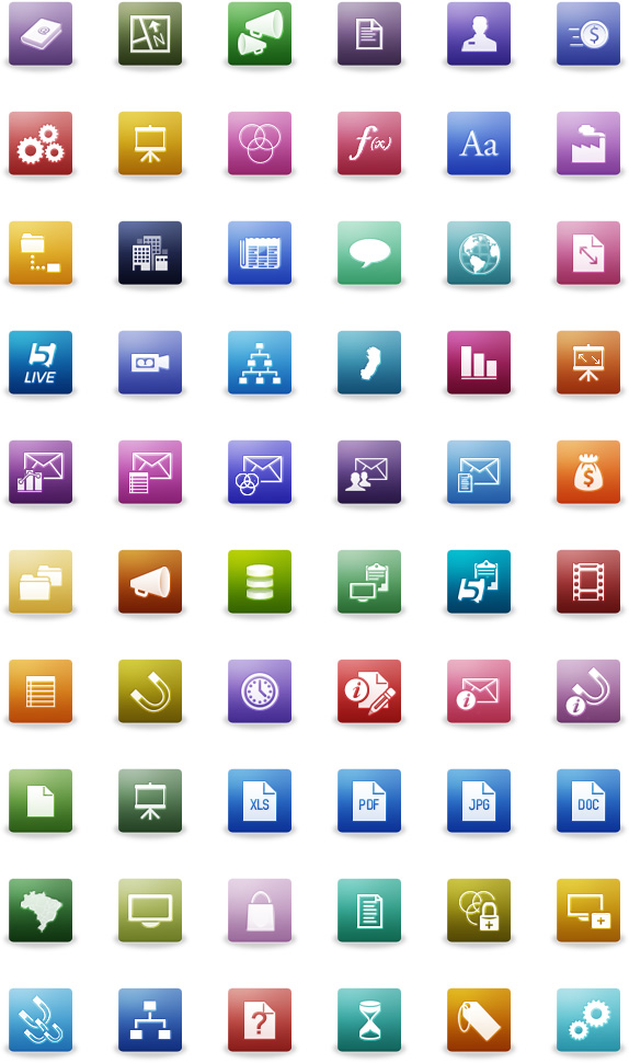 Ícones de sistema - Paulo Rezende