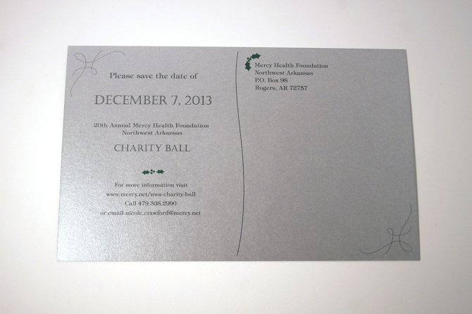 Charity Ball Invitation - Brittny Counts Design and Illustration