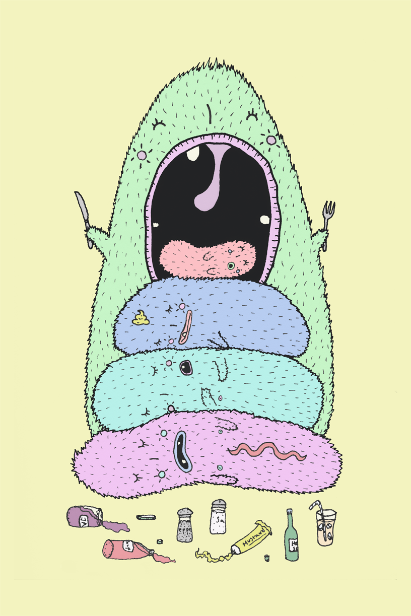 Pickle Monsters - Farzana Khan Illustration