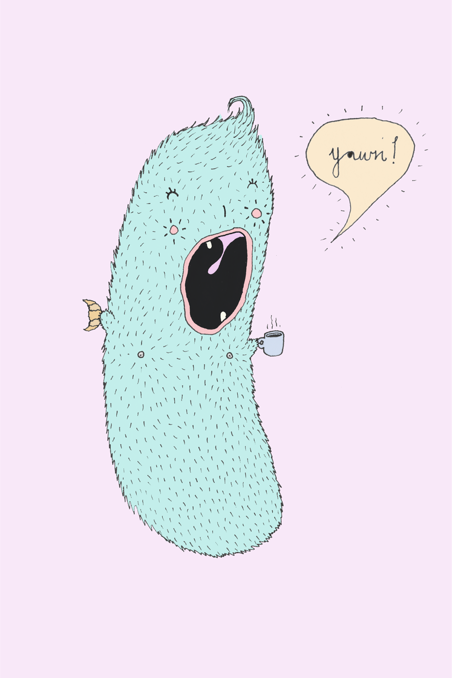 Pickle Monsters - Farzana Khan Illustration