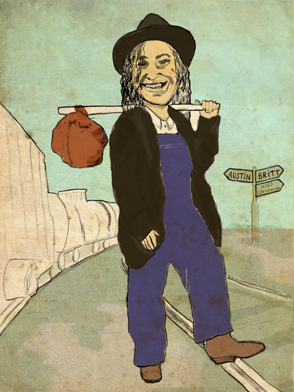 Happy Hobo Life - SofieMarieIllustration