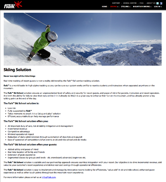 Flaik.com. Sometimes more ads aren't the answer: A change in digital ...