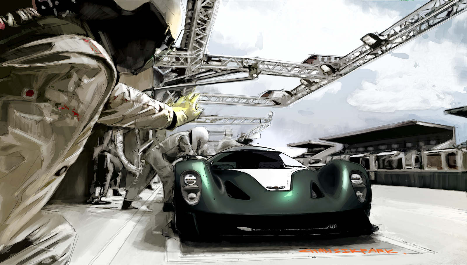 Bentley Vision Gran-Turismo - Chan Sik Park Design