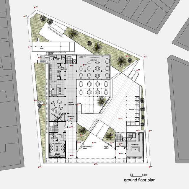 A COOKING CENTER - Theta Tris architecture