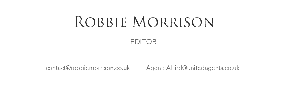 Robbie Morrison - Editor