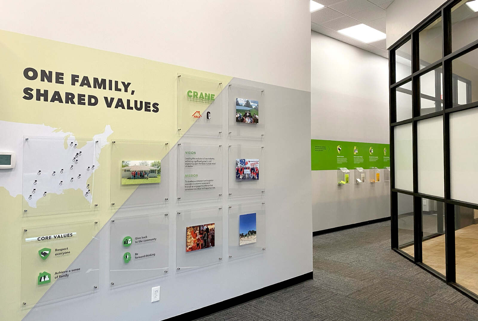 Crane Renovation Group Display - Alyssa DeGeorge