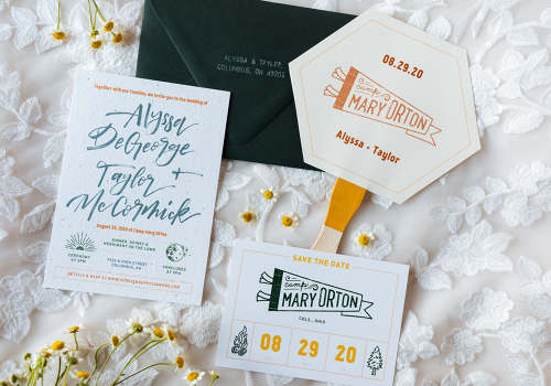 Camp Inspired Wedding Collateral - Alyssa DeGeorge
