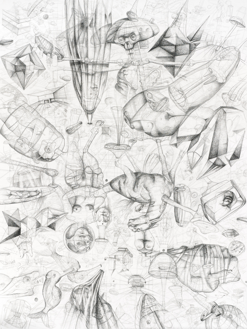 psychogram 1, 100 x 70 cm - Niels Janssen