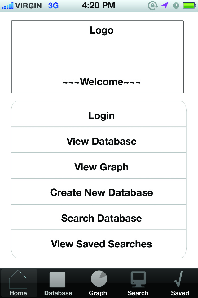 Data View(Mobile App) - Adam Lowe Design