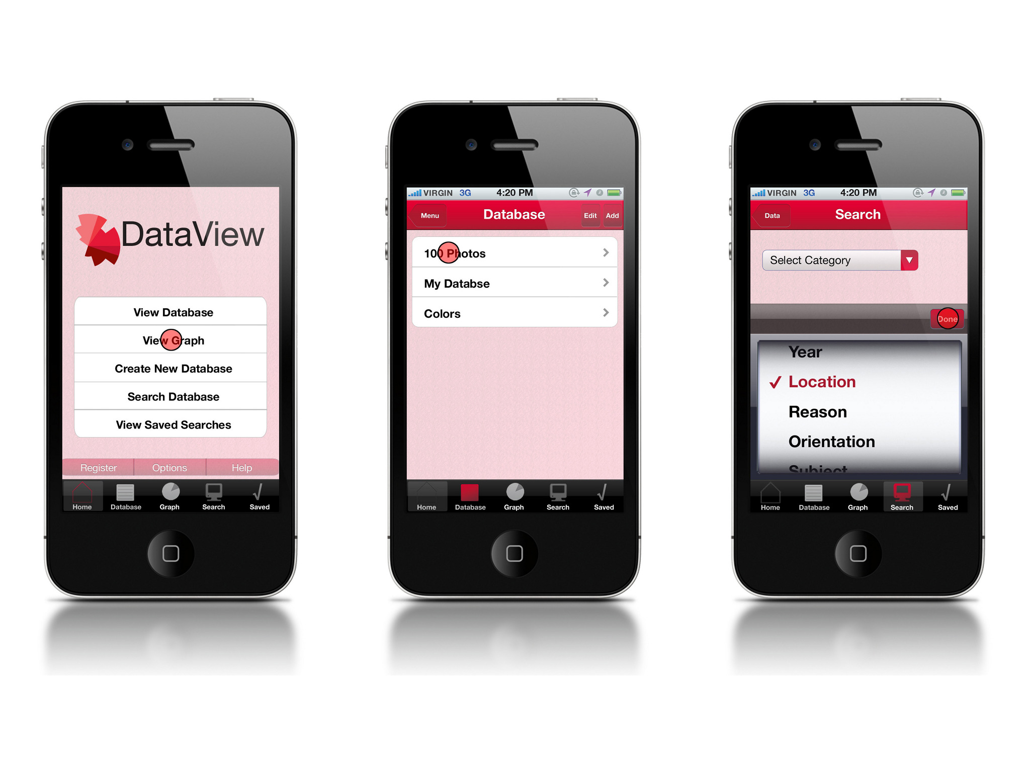 Data View(Mobile App) - Adam Lowe Design