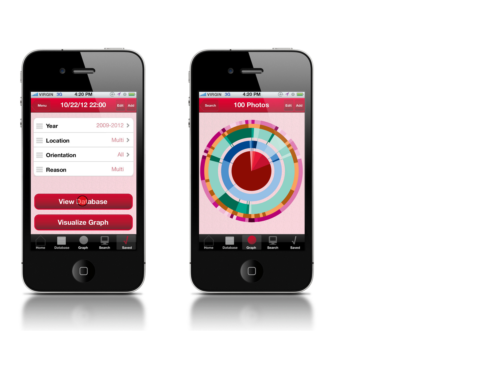 Data View(Mobile App) - Adam Lowe Design