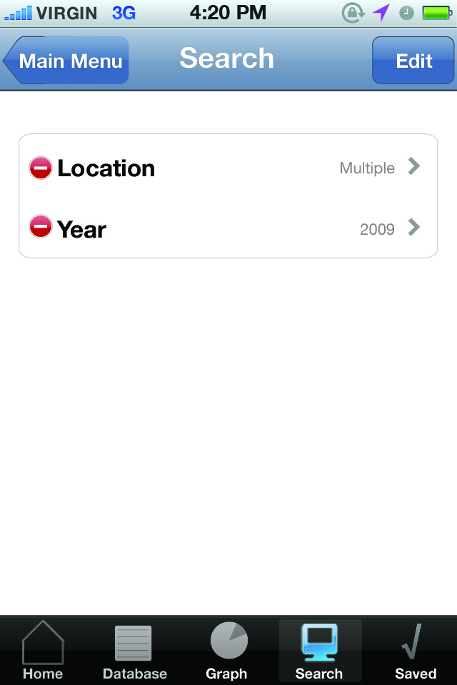 Data View(Mobile App) - Adam Lowe Design