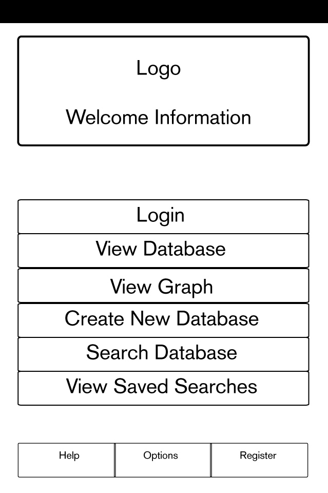 Data View(Mobile App) - Adam Lowe Design