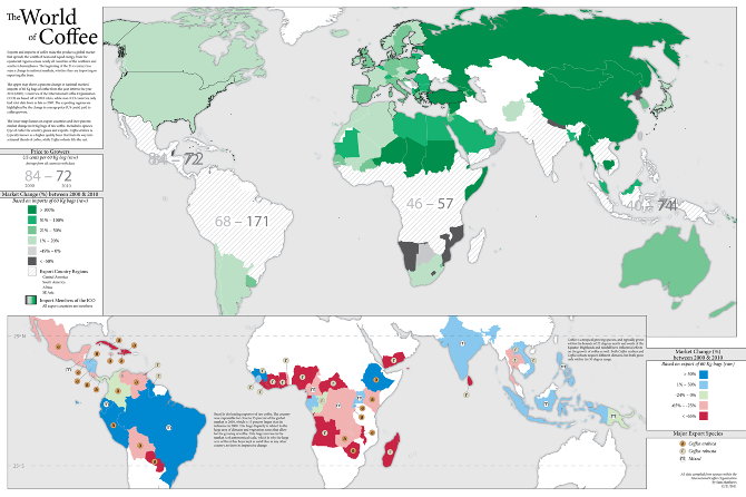 The World of Coffee - mapsam