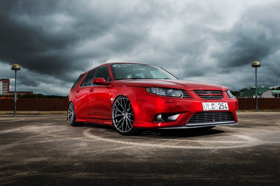 Saab 9-5 WIDEBODY Bilsport Magazine 2015 - Photographer Kristoffer Kling