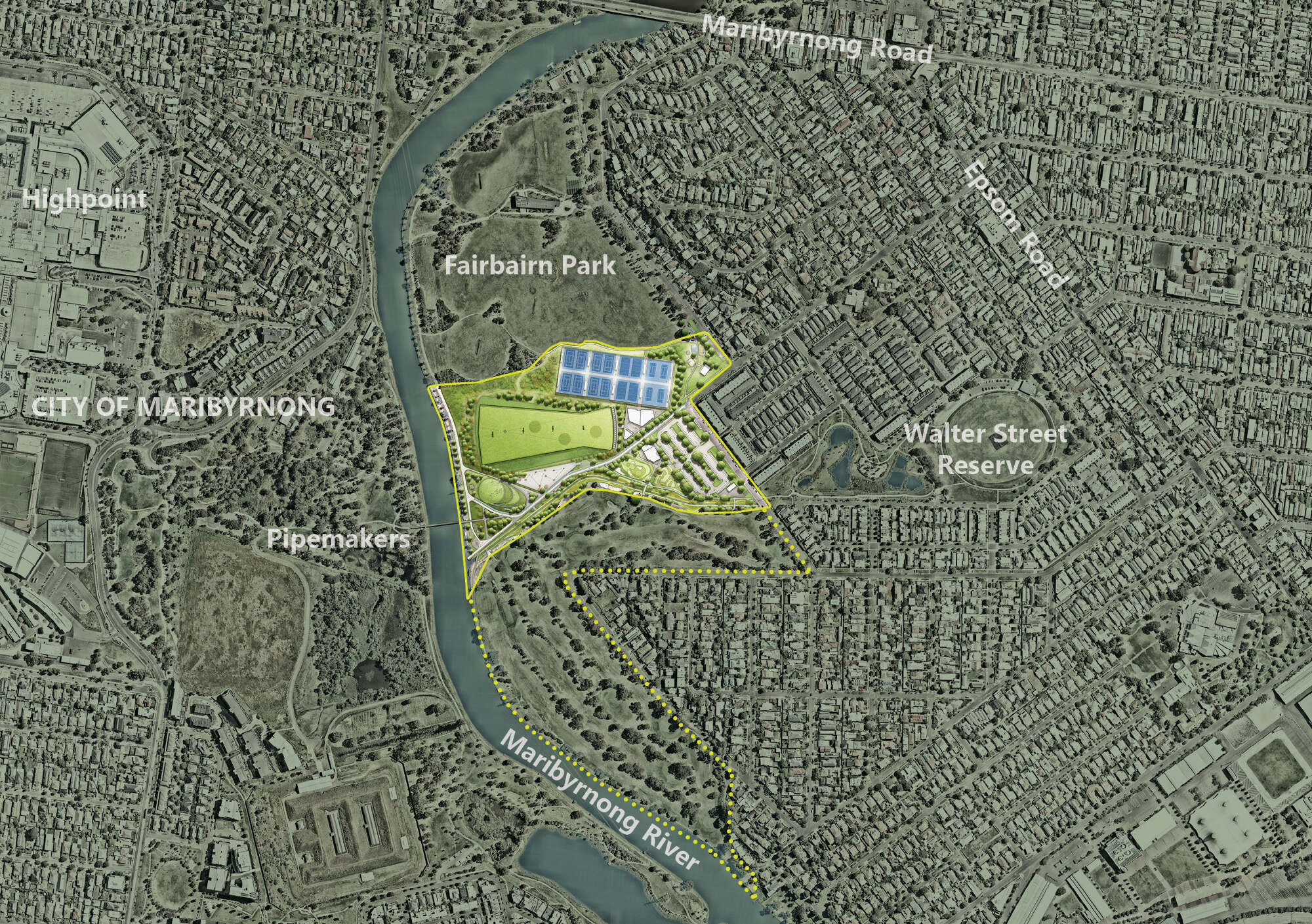 RIVERSIDE SPORT AND RECREATION PRECINCT MASTER PLAN - O-C-D