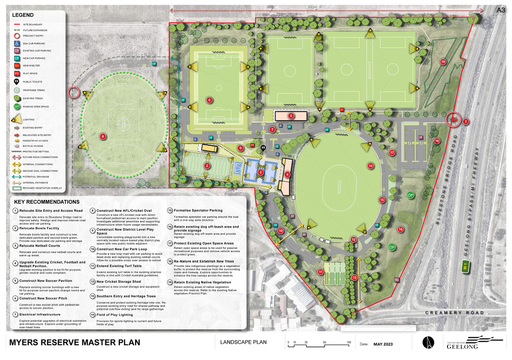 MYERS RESERVE MASTER PLAN - O-C-D