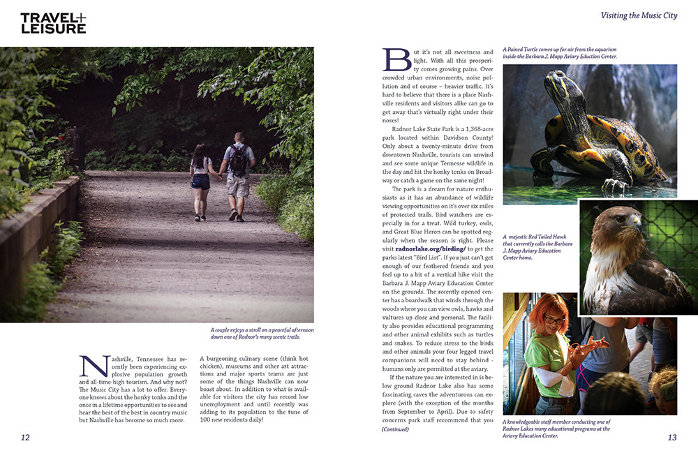 LATEST FEATURED PROJECT - MAGAZINE SPREAD LAYOUT - www ...