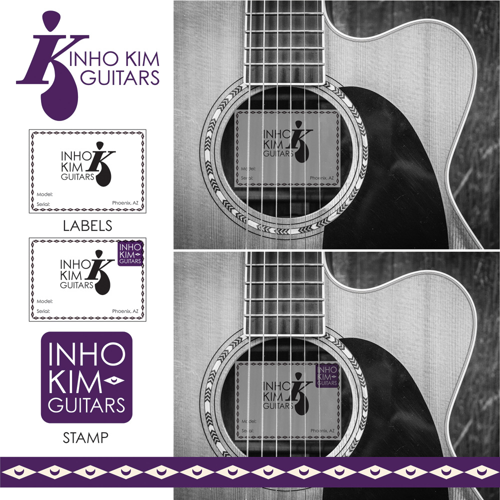 Inho Kim Guitars - www.paisleypencreative.com