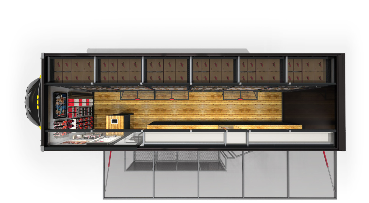 Red Wing Mobile Store - Daniel Beech Design