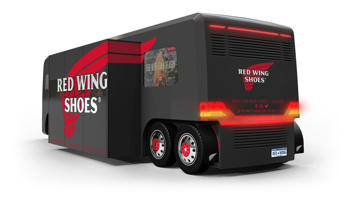 Red Wing Mobile Store - Daniel Beech Design