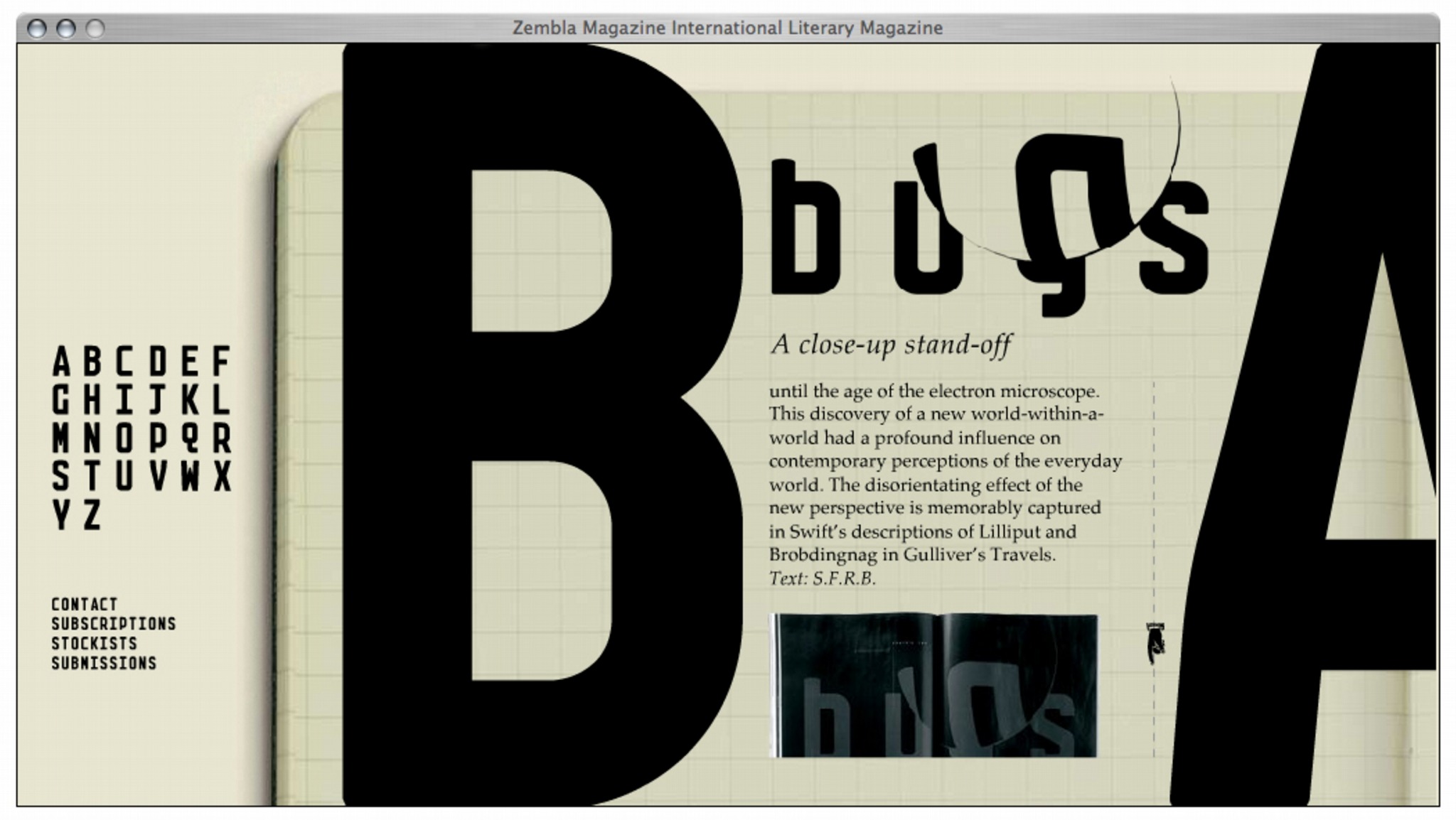 Zembla Magazine online - ukalipt