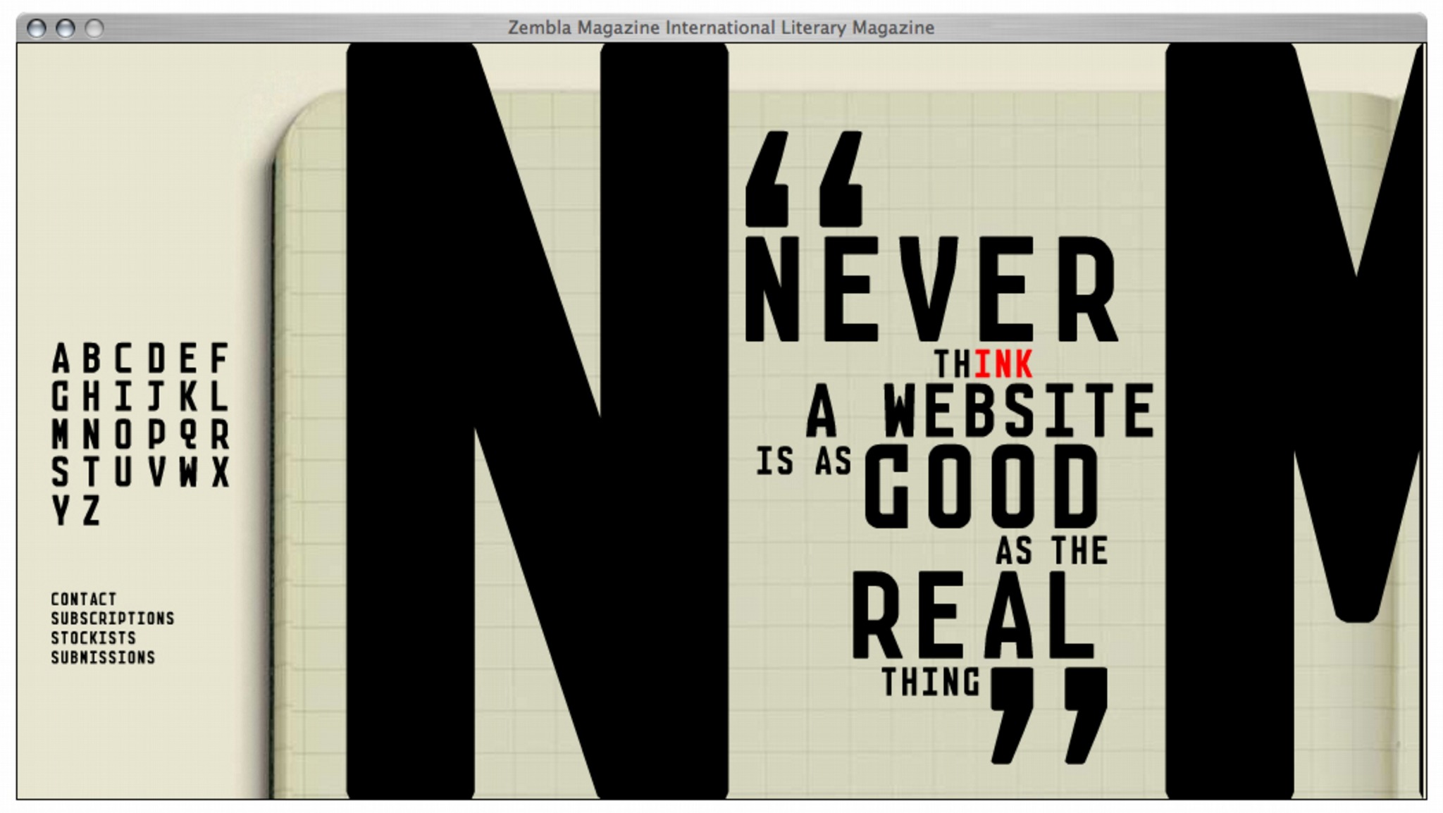 Zembla Magazine online - ukalipt