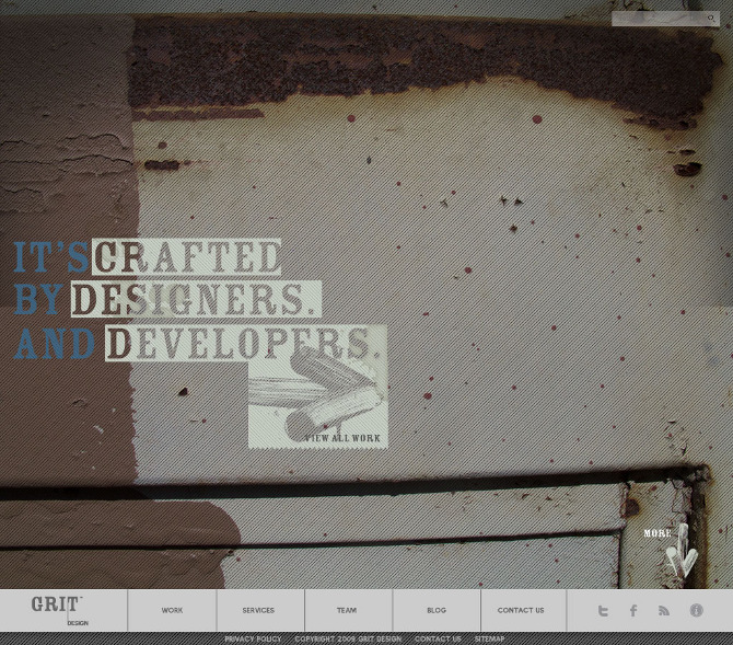 Grit Website Redesign - cellar8 design