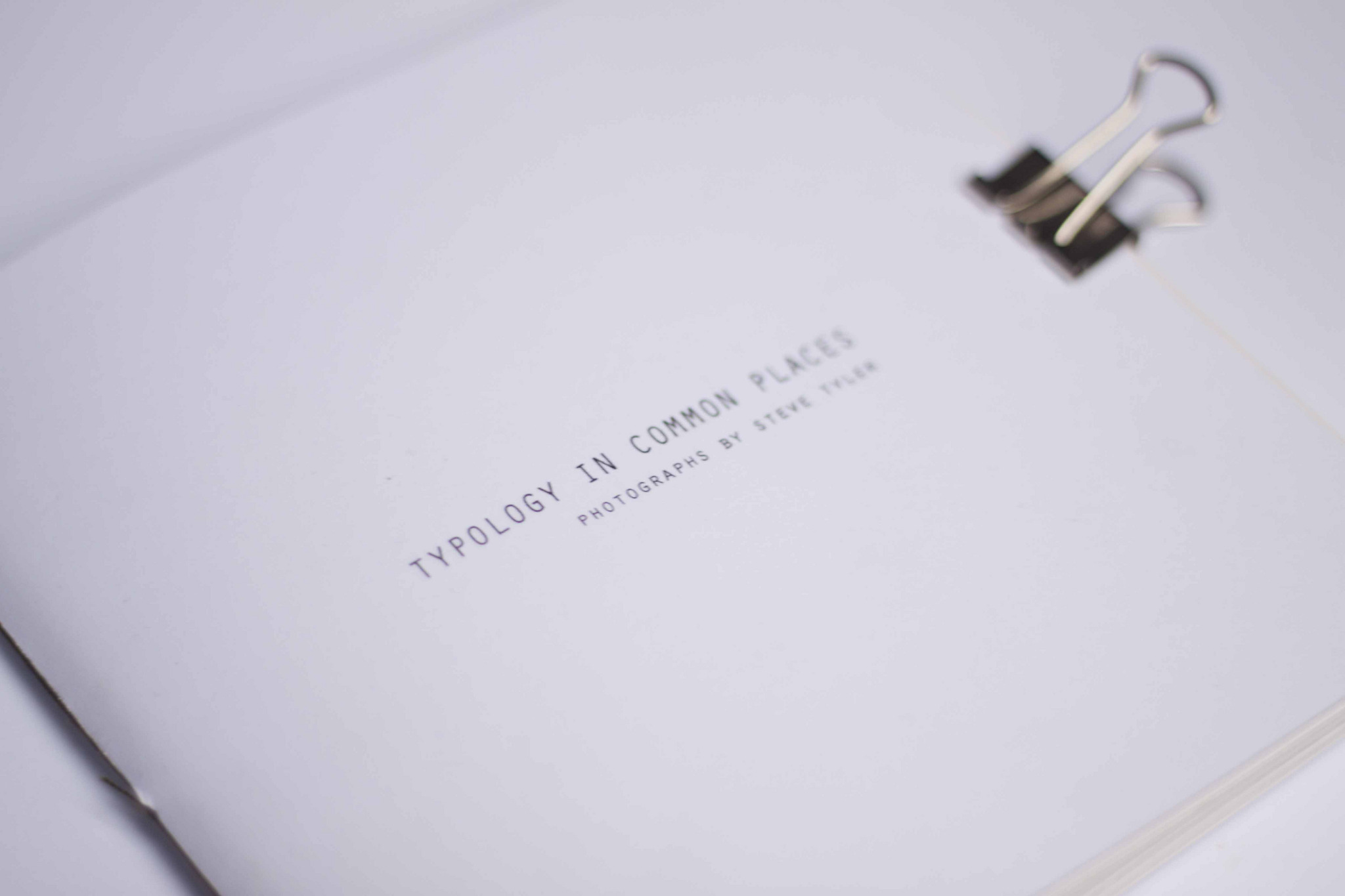 Typologies - Steve Tyler Photography