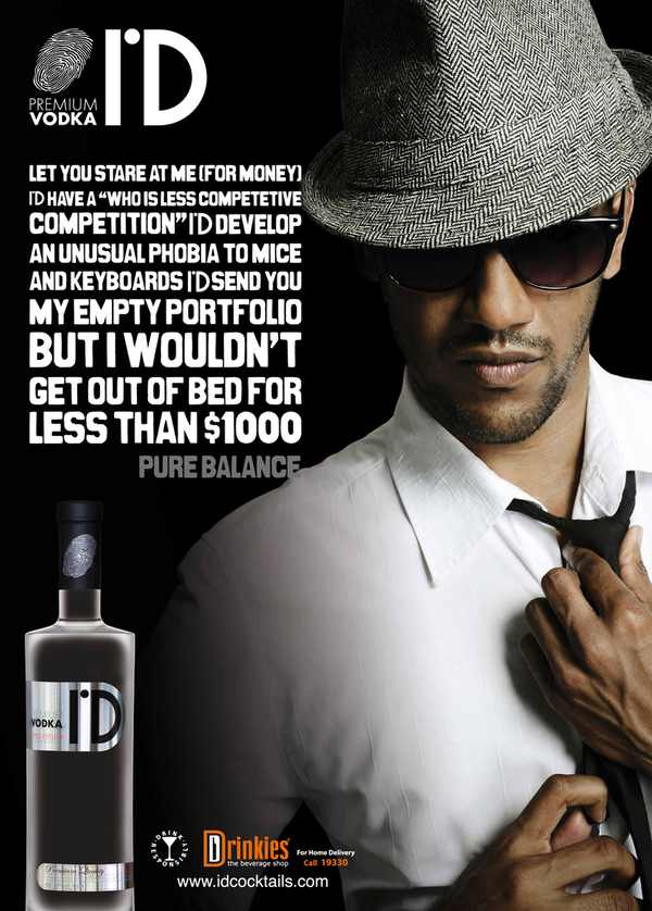 I.D Vodka & I.D Double Edge - Amy Emam