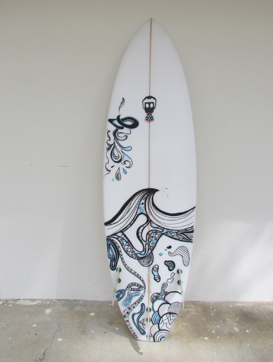 SURFBOARD CUSTOM - Elise Burbaud Portfolio